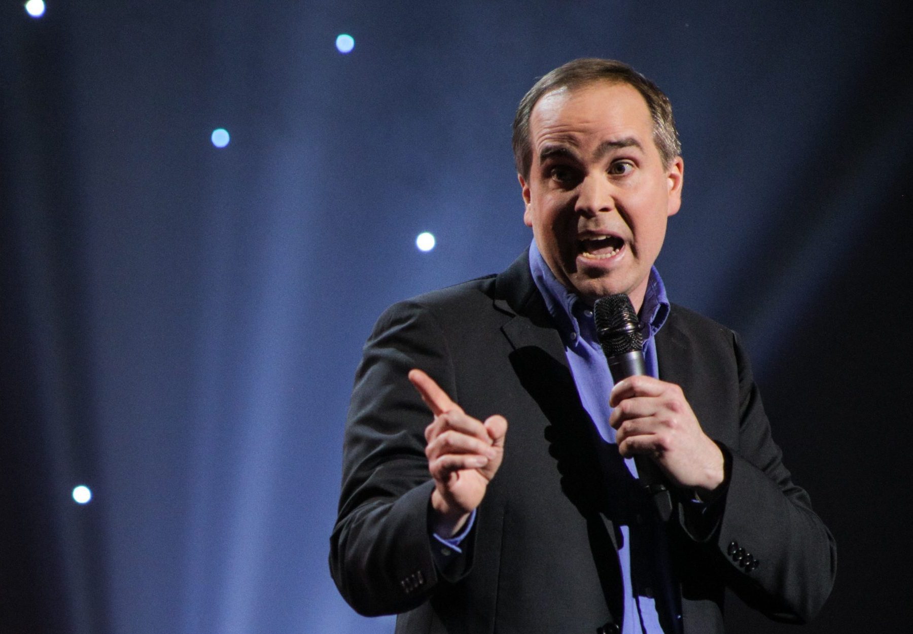 Comedian, Writer and Actor David Pryde